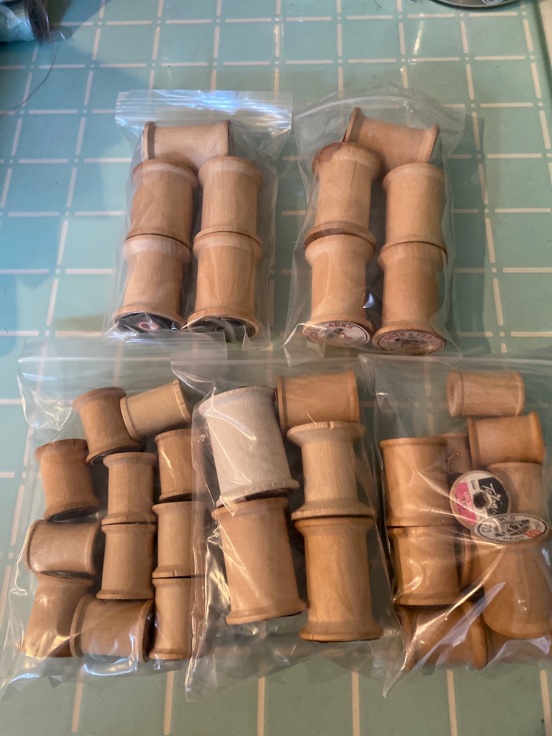 Various Sizes of Empty Vintage Wooden Spools - Etsy