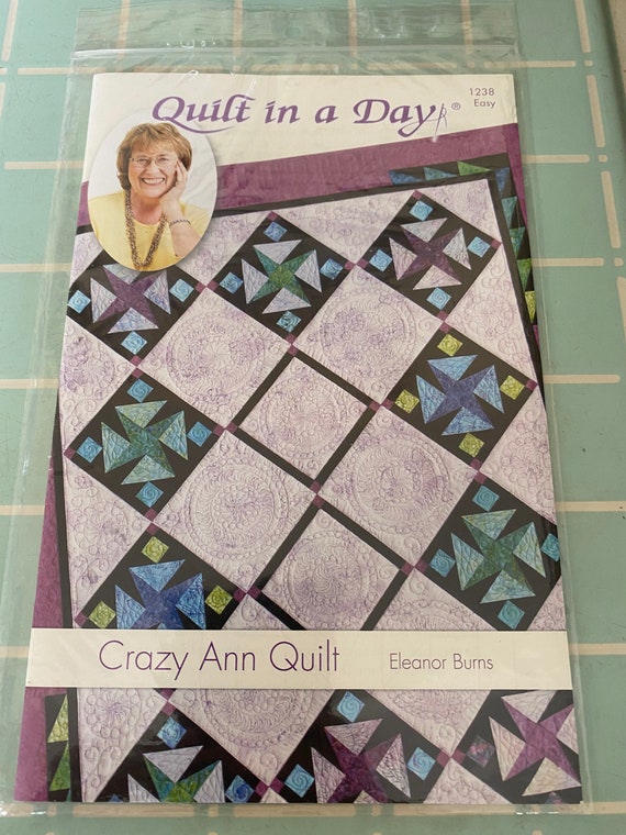 Crazy Ann Quilt Pattern by Quilt in a Day | Etsy