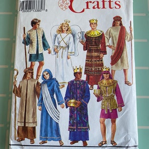 Various Children’s and Adult Religious Costumes Patterns- Simplicity ...