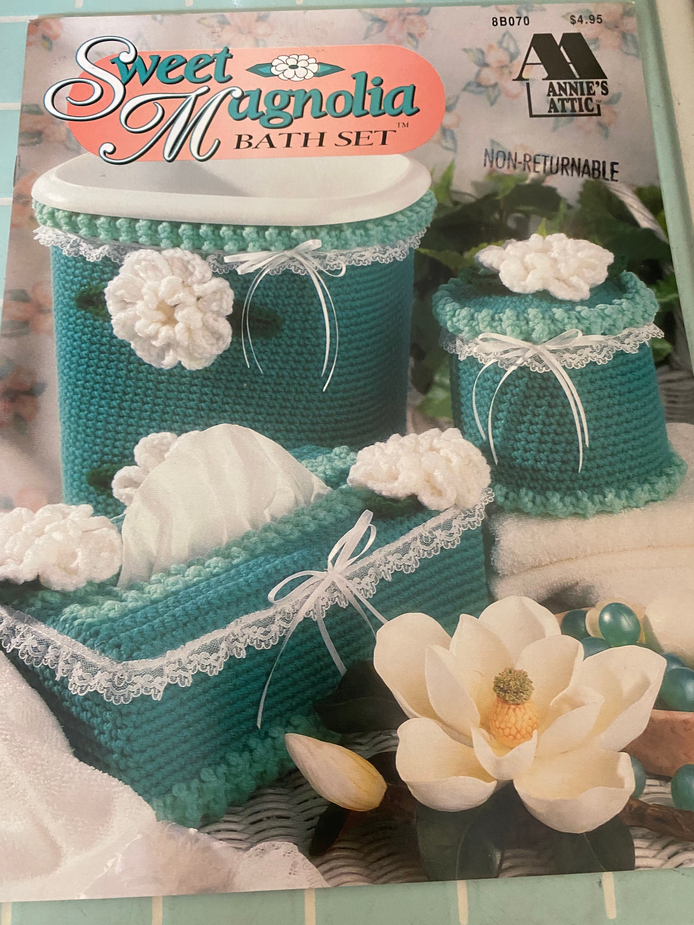Sweet Magnolia Plastic Canvas Pattern Book | Etsy