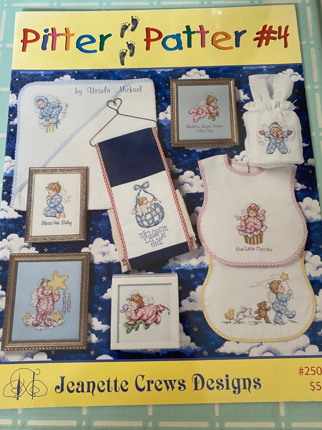 Pitter Patter Counted Cross Stitch Patterns - Etsy