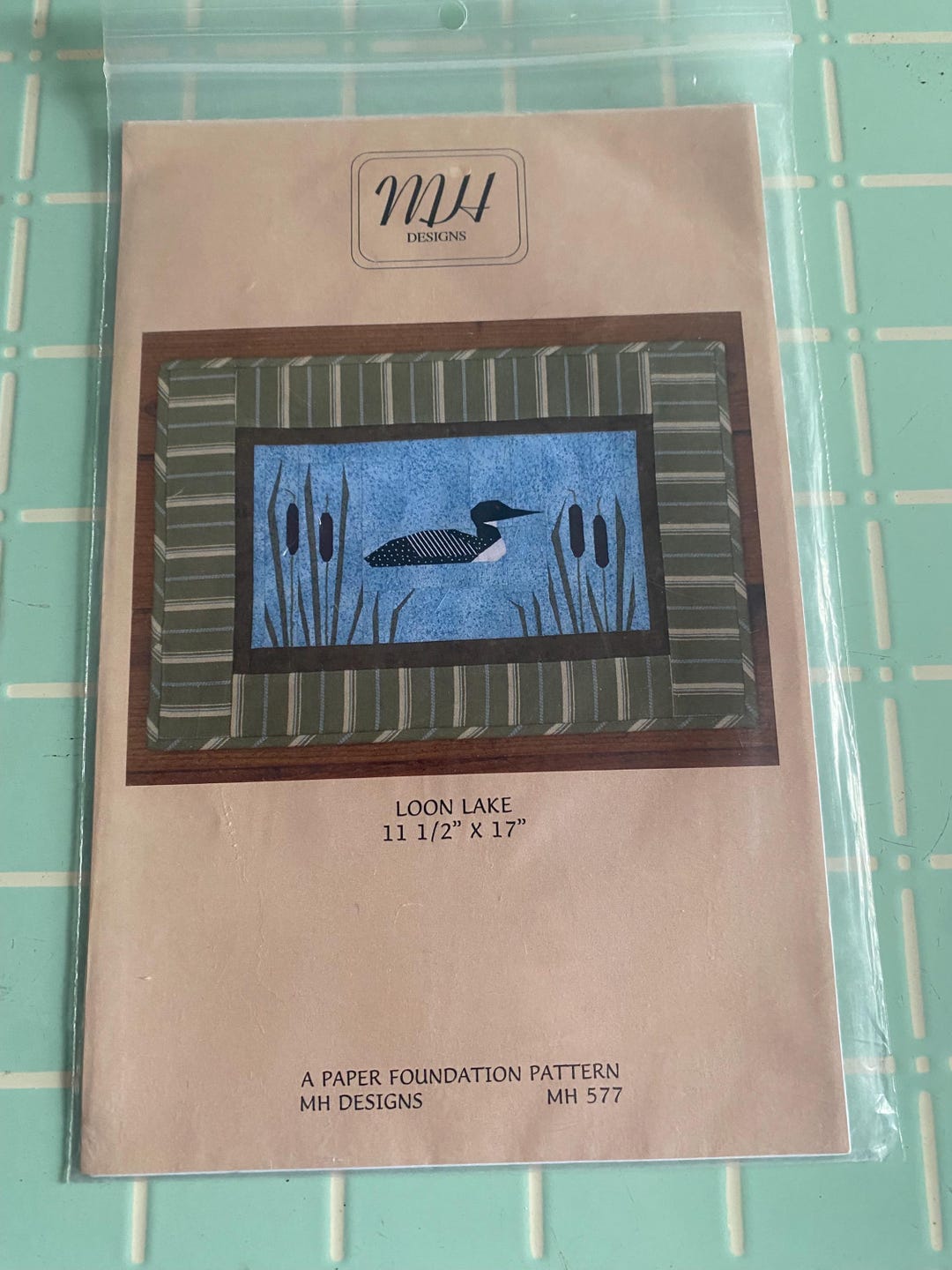 Loon Lake Wallhanging Quilt Pattern by MH Designs - Etsy