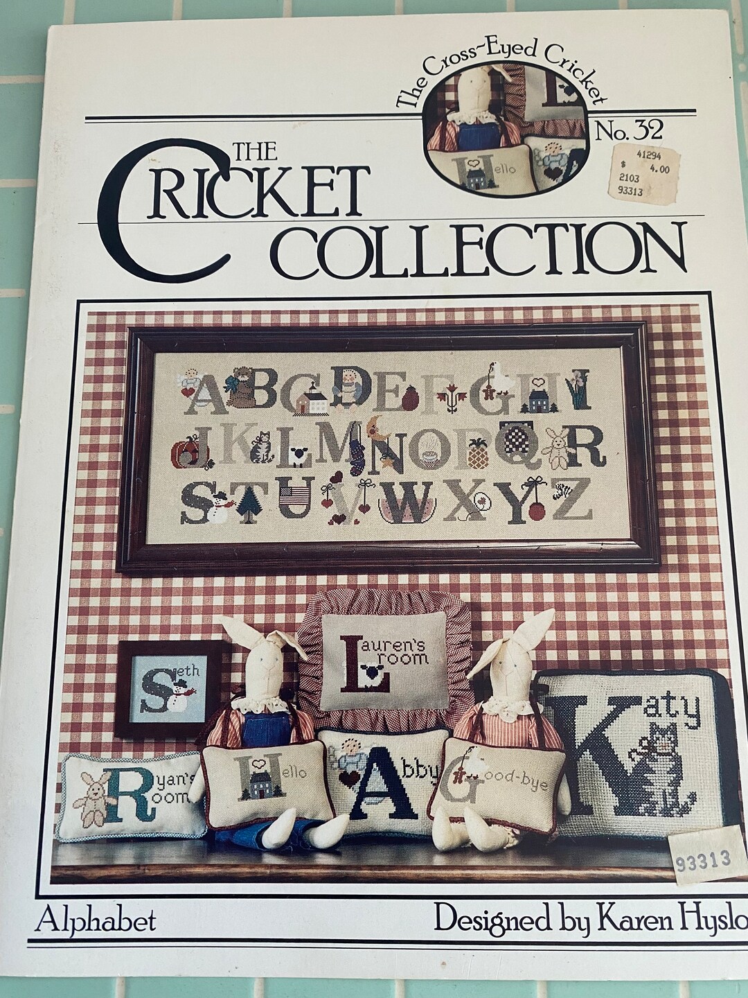 Various the Cricket Collection Cross Stitch Pattern Booklets - Etsy
