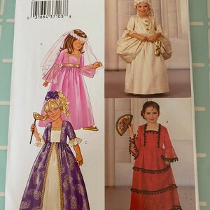 Early American & Ball Gown Costume Patterns Mccalls and Simplicity - Etsy