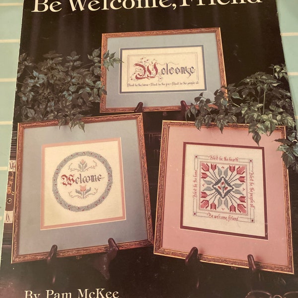 Welcome Cross Stitch Pattern - Etsy