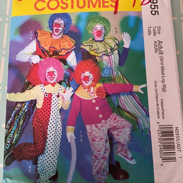Clown Costume - Etsy