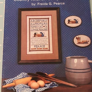 Country Kitchen Cross Stitch Sampler - Etsy
