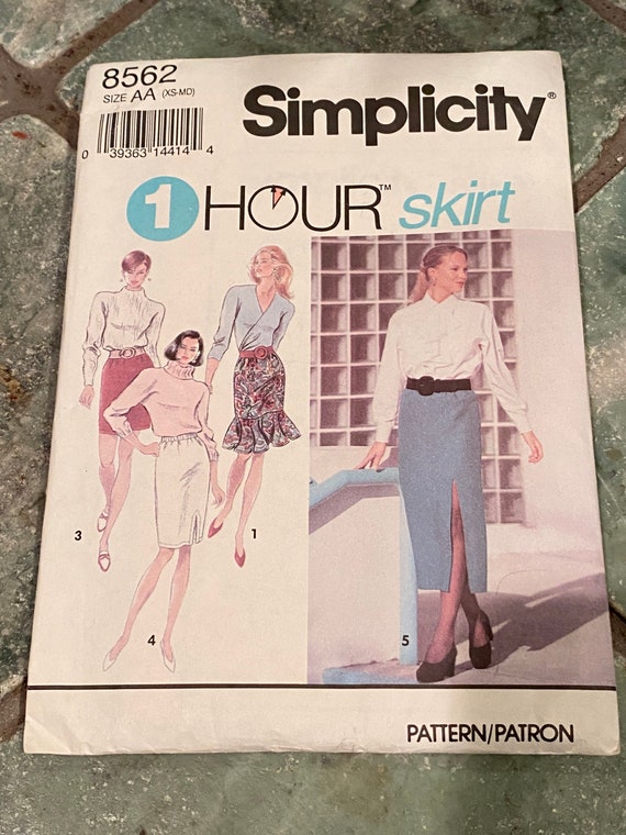 Misses Set of Skirts Simplicity Pattern 8562 | Etsy