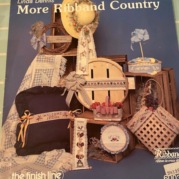 Ribband Cross Stitch - Etsy