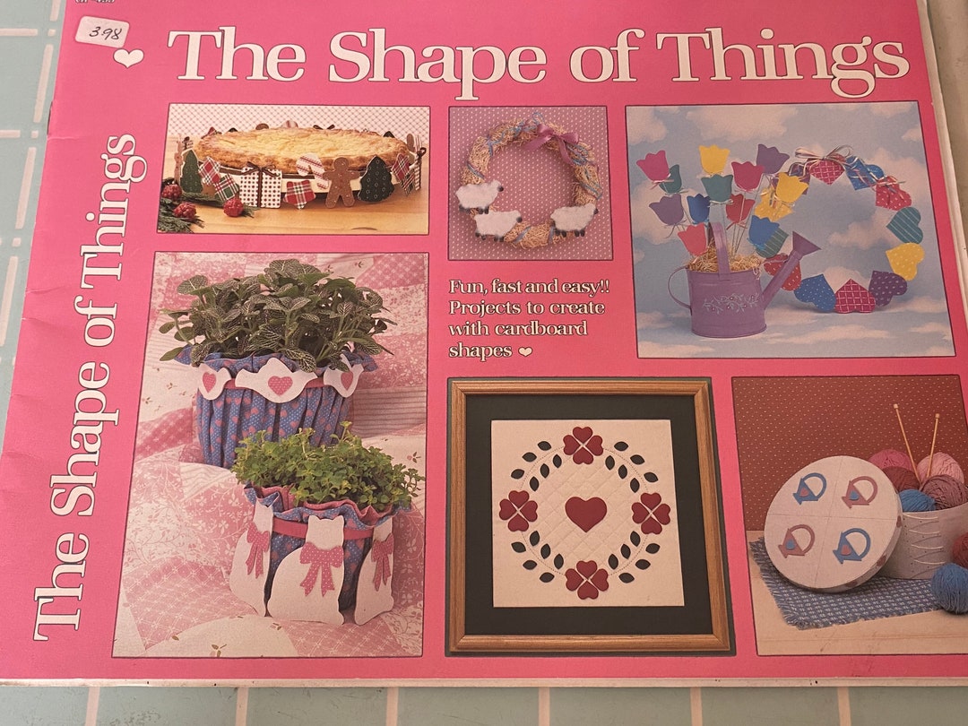 The Shape of Things - Cardboard Shape Projects Pattern Book - Etsy