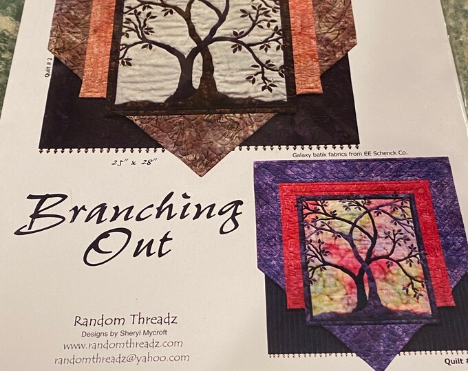 Branching Out Wallhanging Quilt Pattern by Random Threadz - Etsy