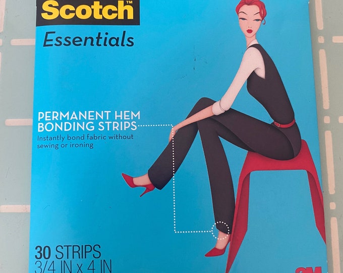 Scotch Essentials: Permanent Hem Bonding Strips - Etsy