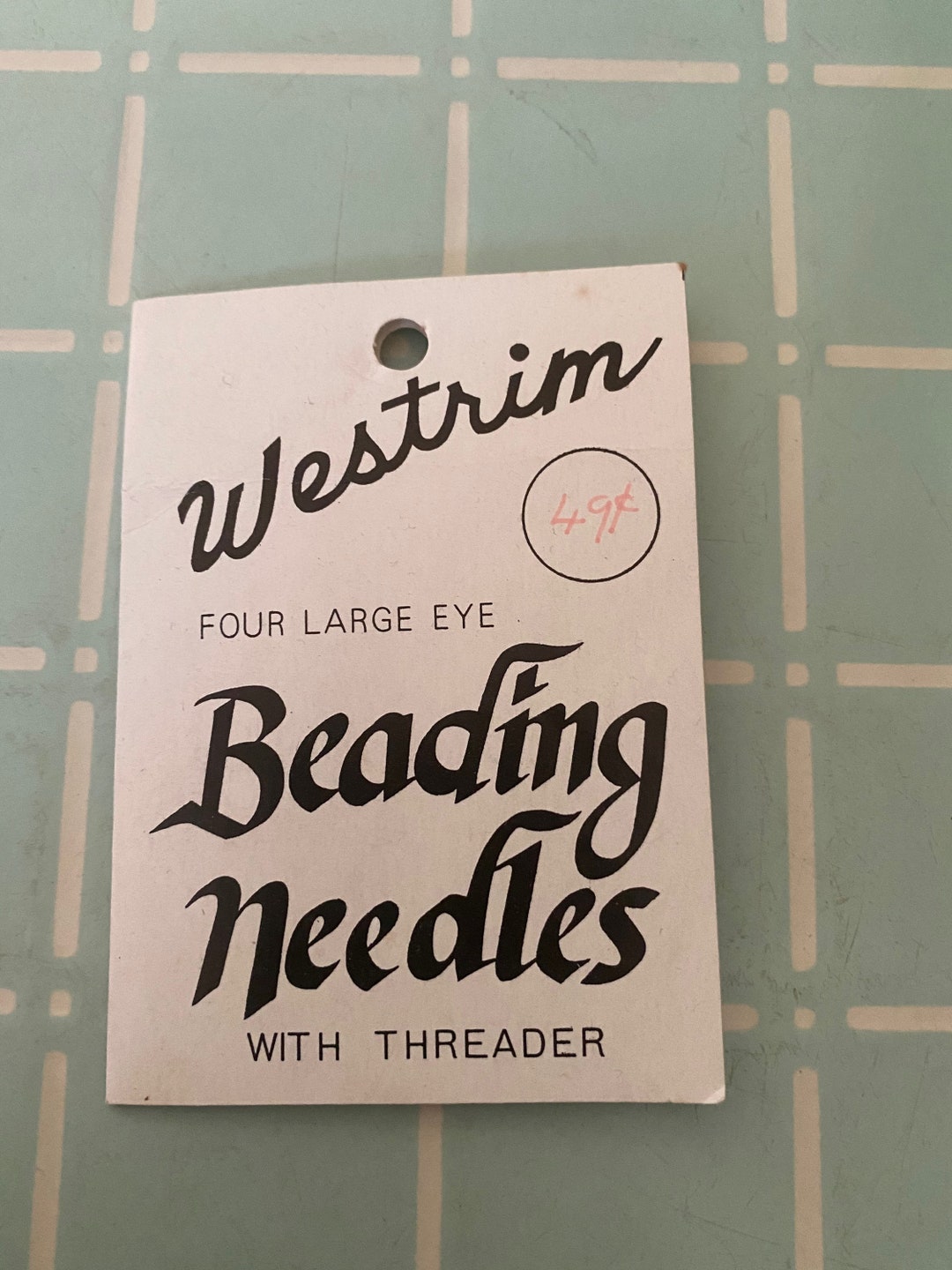 Vintage Beading Needle Packs - Etsy
