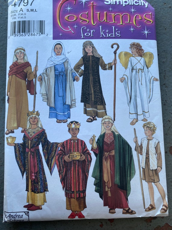 Nativity Costume Patterns for Adult-teen-boy & Girl | Etsy