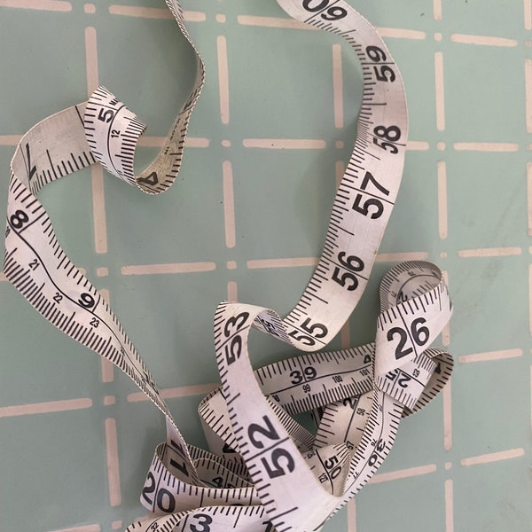 Vintage Sewing Measuring Tape - Etsy