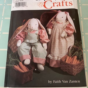 Various Bunny/rabbit Craft Patterns by Simplicity & Mccalls - Etsy