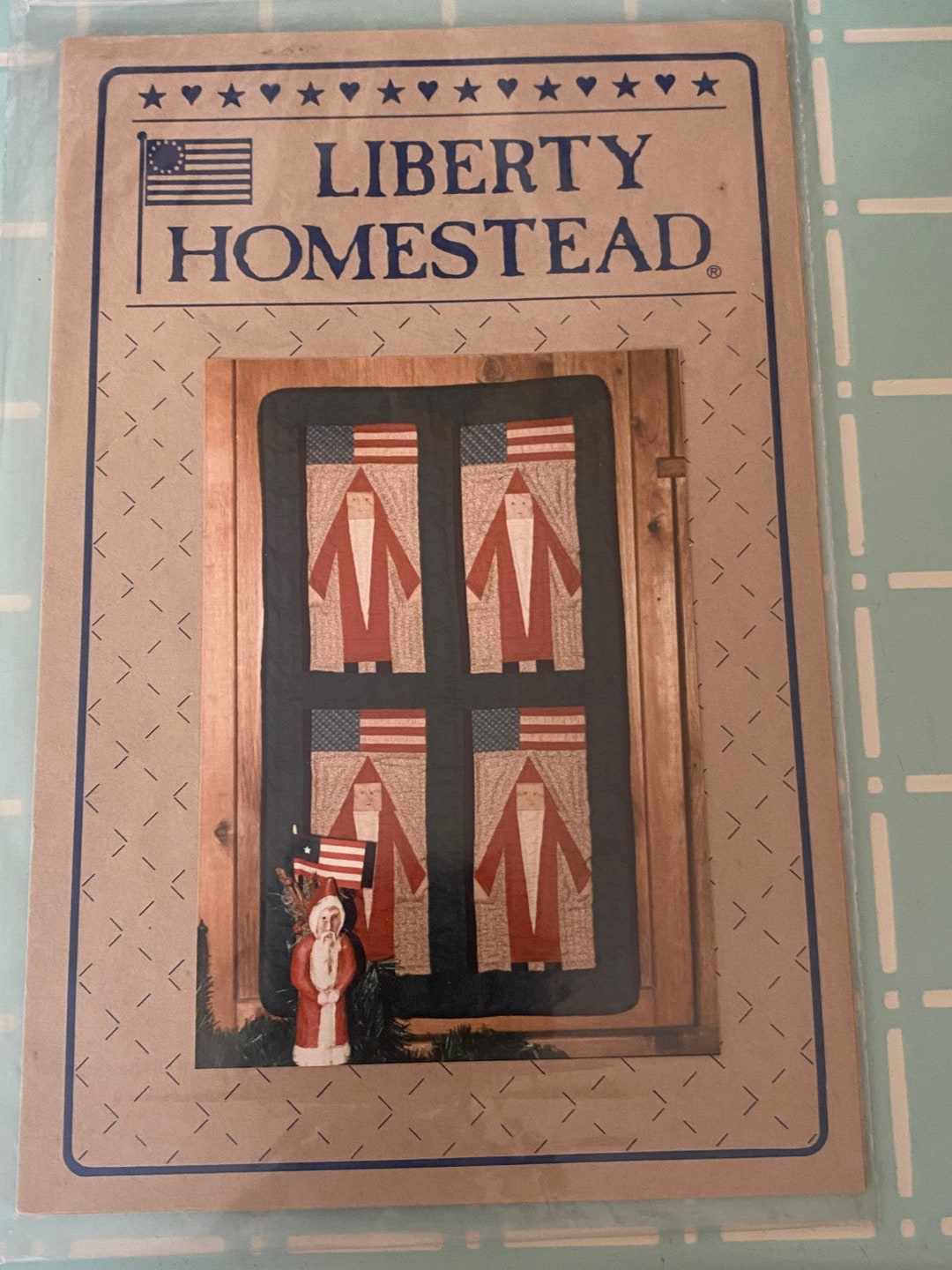 Father Christmas- Liberty Homestead Quilt Pattern - Etsy