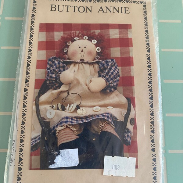 Button Doll - Etsy