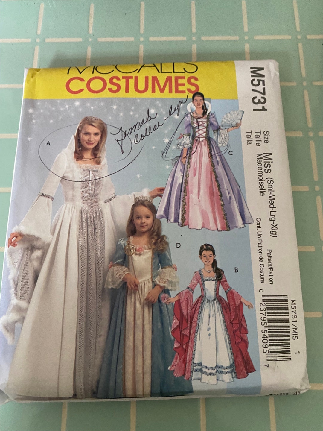 Various Girls & Women’s Princess Costume Patterns - Etsy