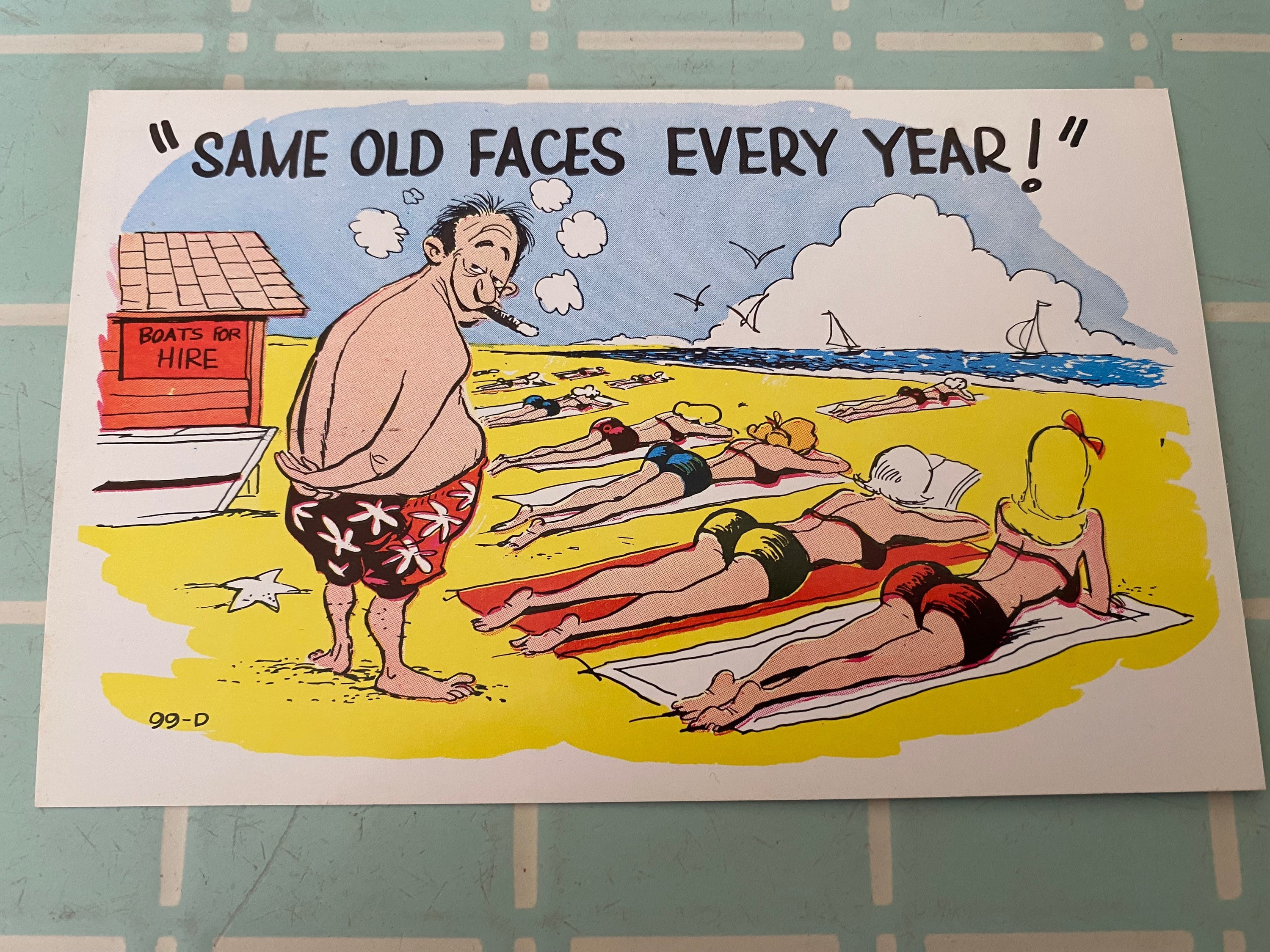 Funny Vintage Postcards From Laughgram - Etsy