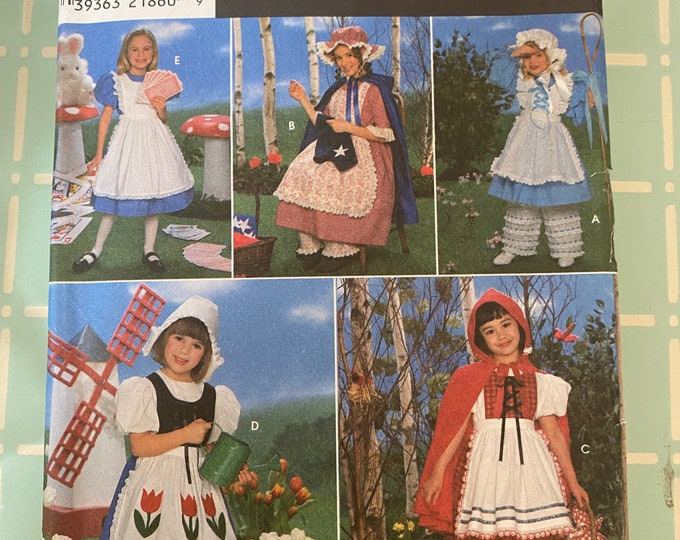 Girl’s Costumes- Five in One Pattern- Simplicity #8234 - Etsy