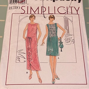 Vintage Elegant Dress & Purse Pattern Simplicity 8776 - Etsy