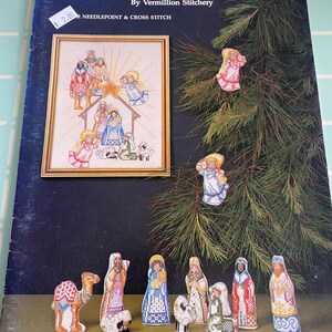 Various Christmas Nativity Counted Cross Stitch Patterns - Etsy