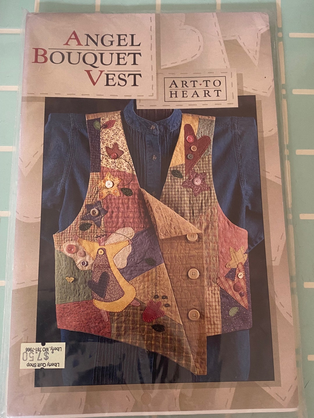 Angel Bouquet Vest Pattern From Art to Heart - Etsy