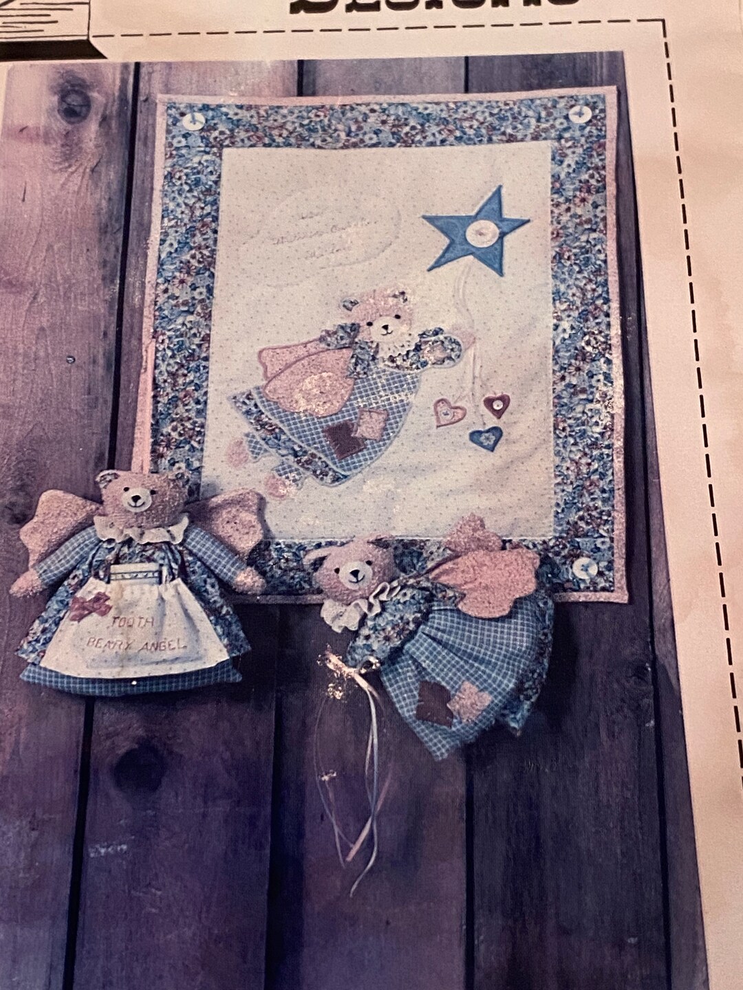 Rag Muffin Angels Pattern by Bear Thread Designs - Etsy