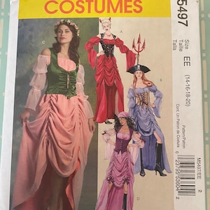 Various Adult Costume Variety Patterns- Mccall’s - Etsy