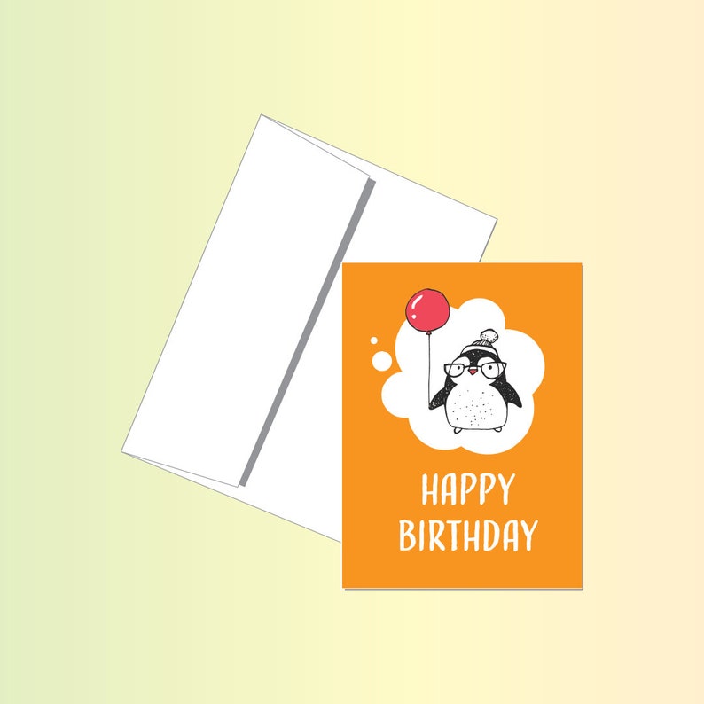 PRINTABLE BIRTHDAY CARD, Happy Birthday Gift Card,ready Tp Print - Etsy