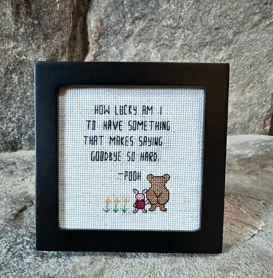 Good Bye, Farewell Gift, A Memorial Hug From Winnie the Pooh, Gift for ...