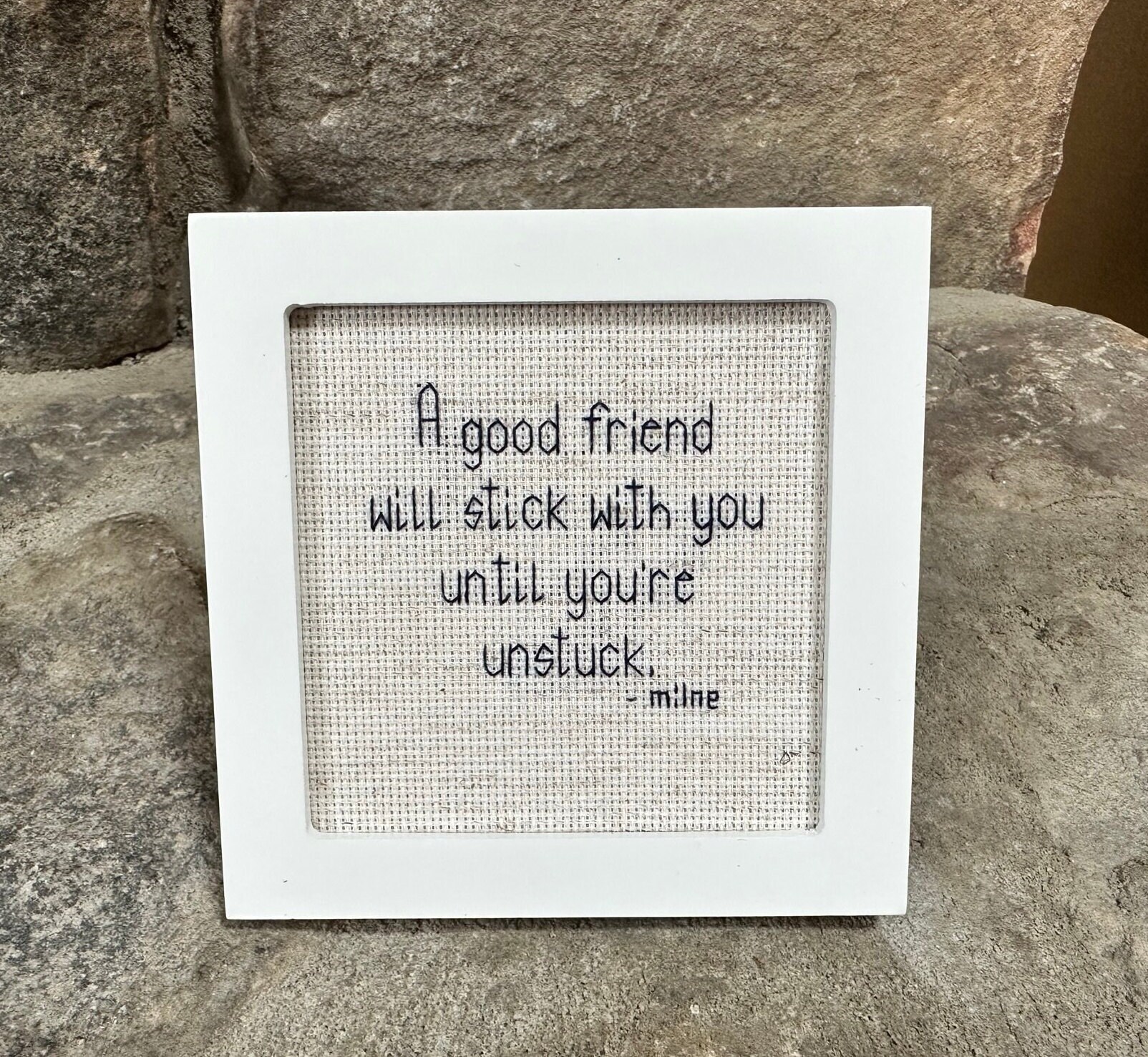 Classic Winnie the Pooh Quote, A Good Friend Will Stick With You, BFF ...