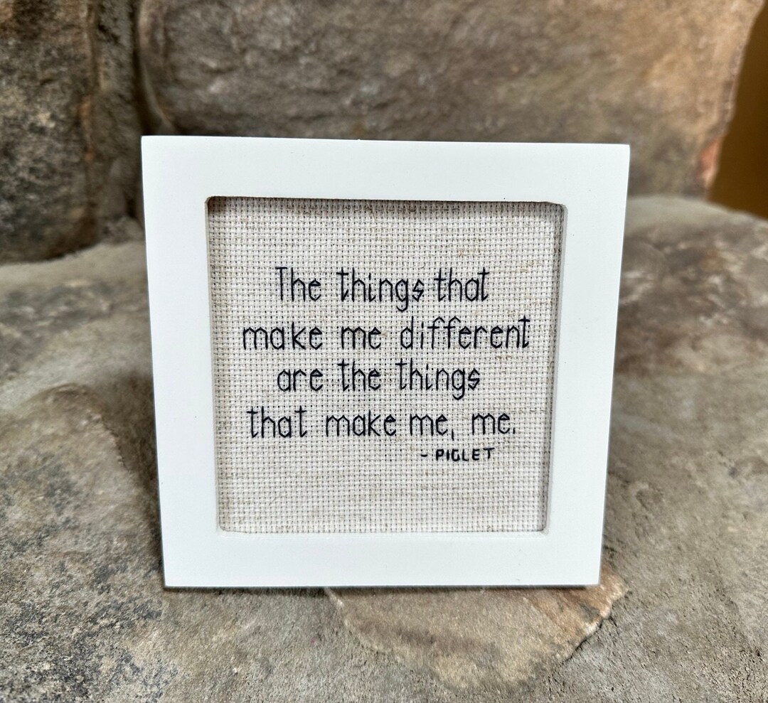 Classic Winnie the Pooh Quote, the Things That Make Me Different ...