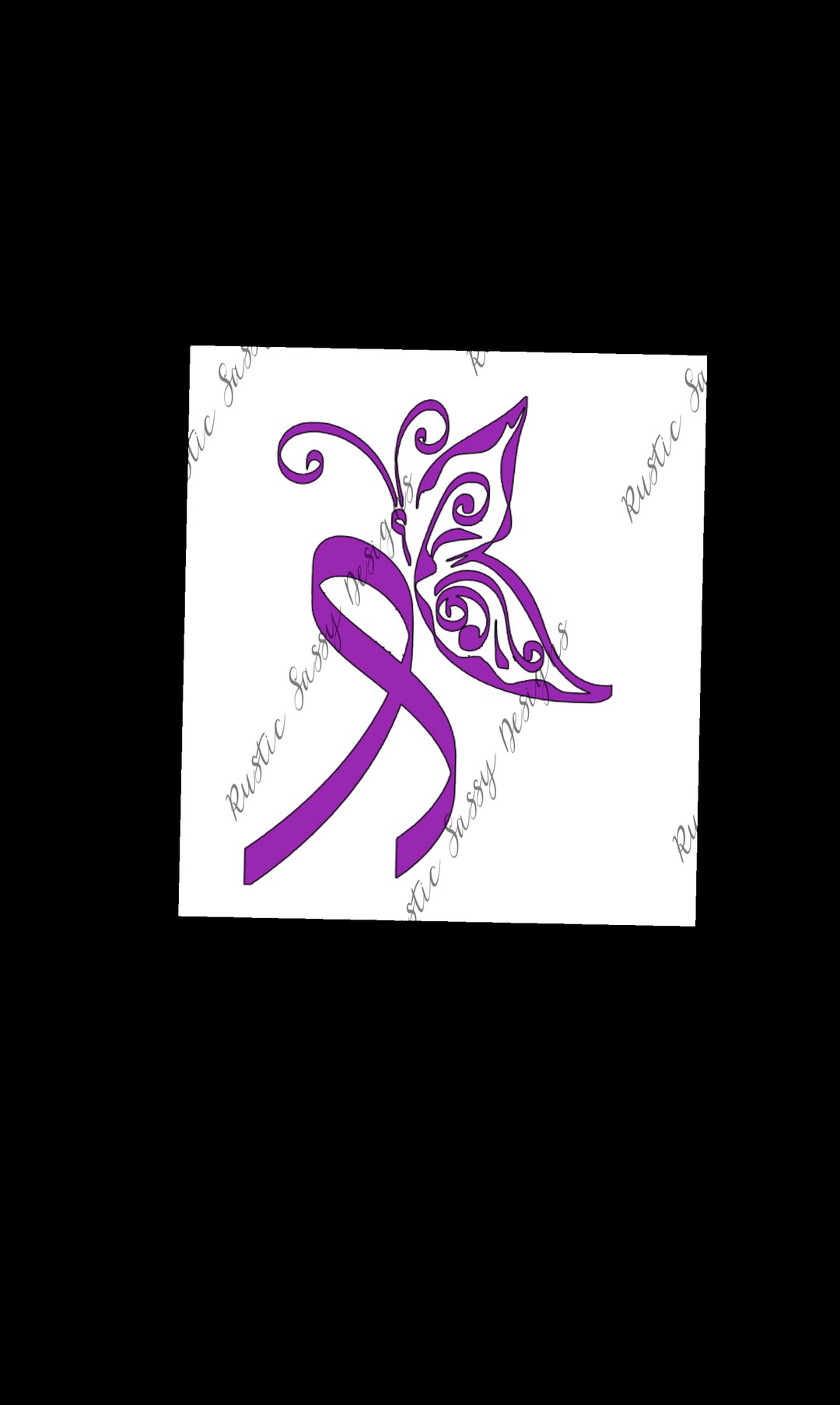 Digital - Fibromyalgia Butterfly - Etsy