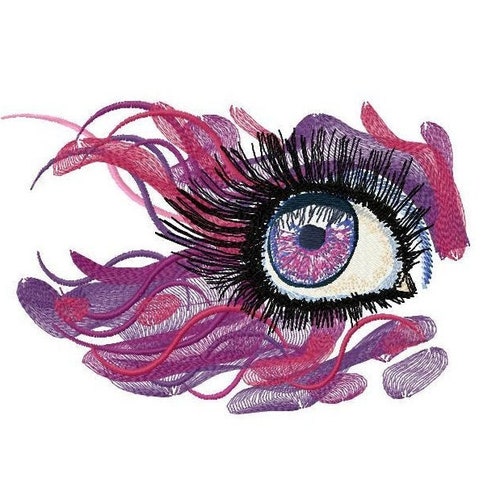 Eye Machine Embroidery Design - Etsy