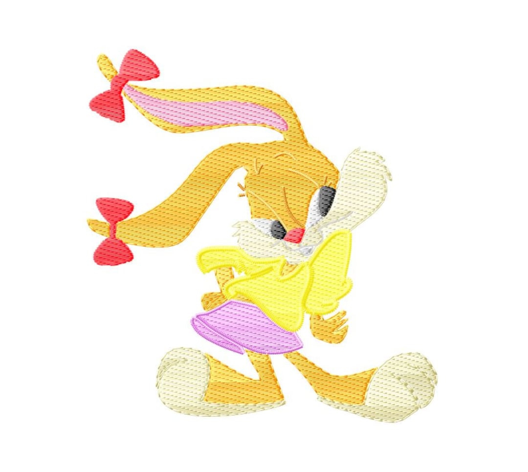 Baby Lola Bunny Embroidery Design for Children - Etsy