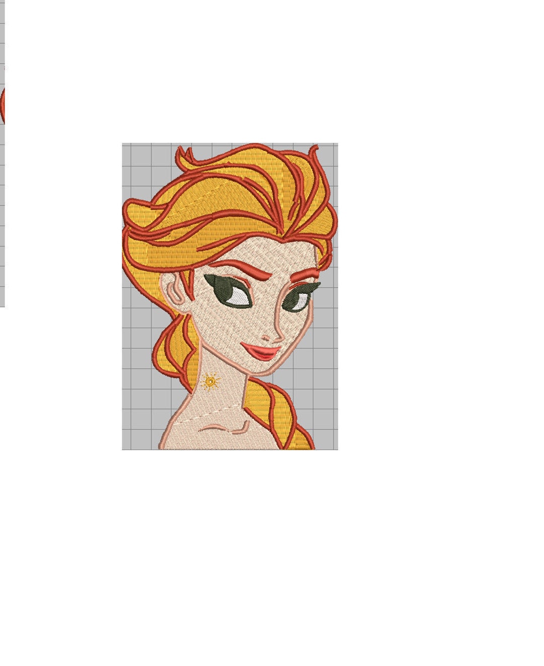 Anna or Elsa From Frozen Cartoons / Ice Princess / Instant Download ...