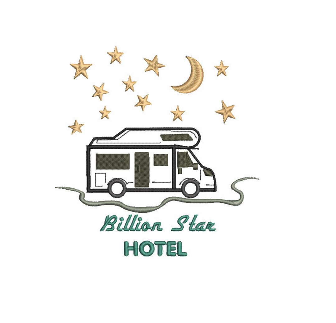 Camper Van Embroidery Design Instant Download Embroidery Model ...