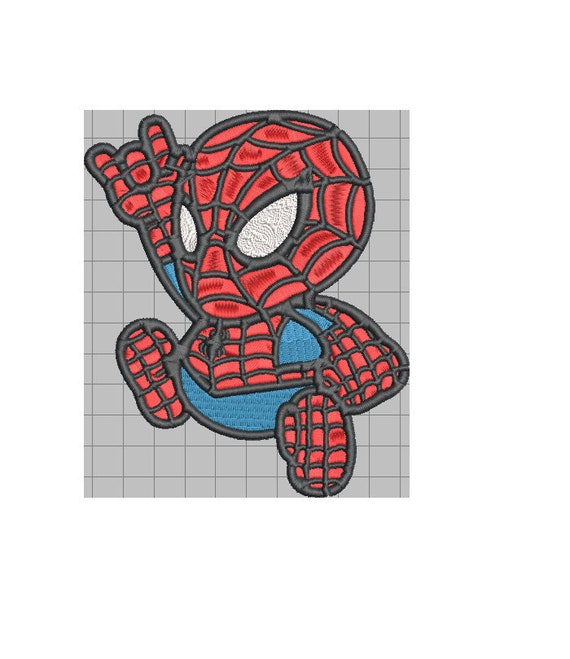 Cool baby Spider-man rocks/ instant download / embroidery | Etsy