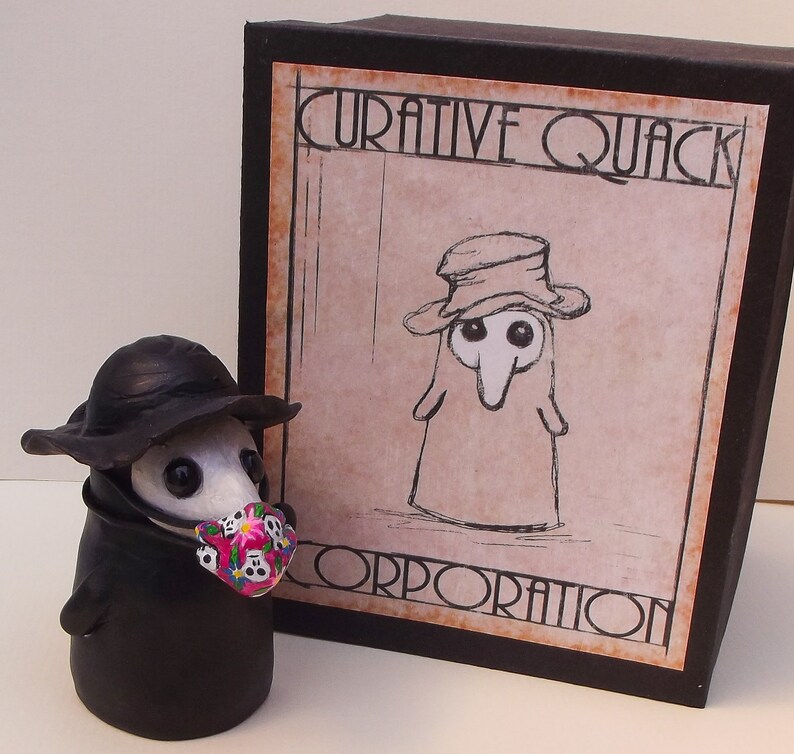 Small Plague Doctor Figure Handmade Unique Gift Boxed. Random | Etsy