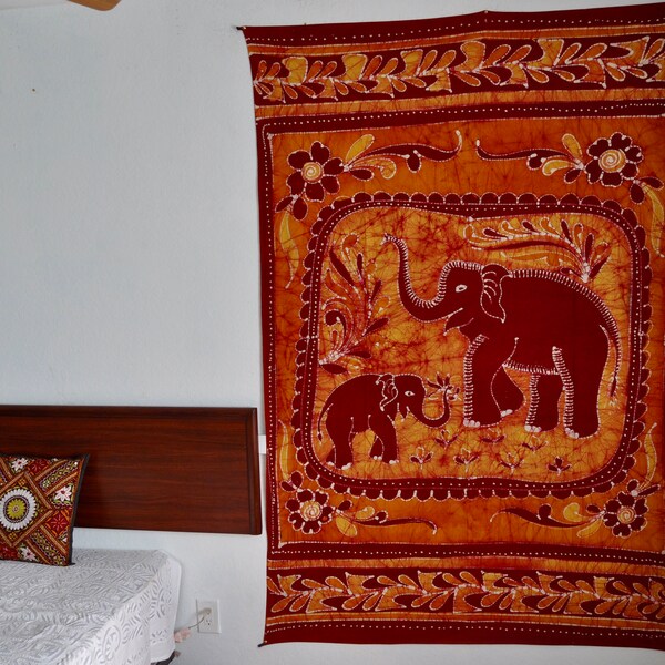 Batik Tapestry - Etsy