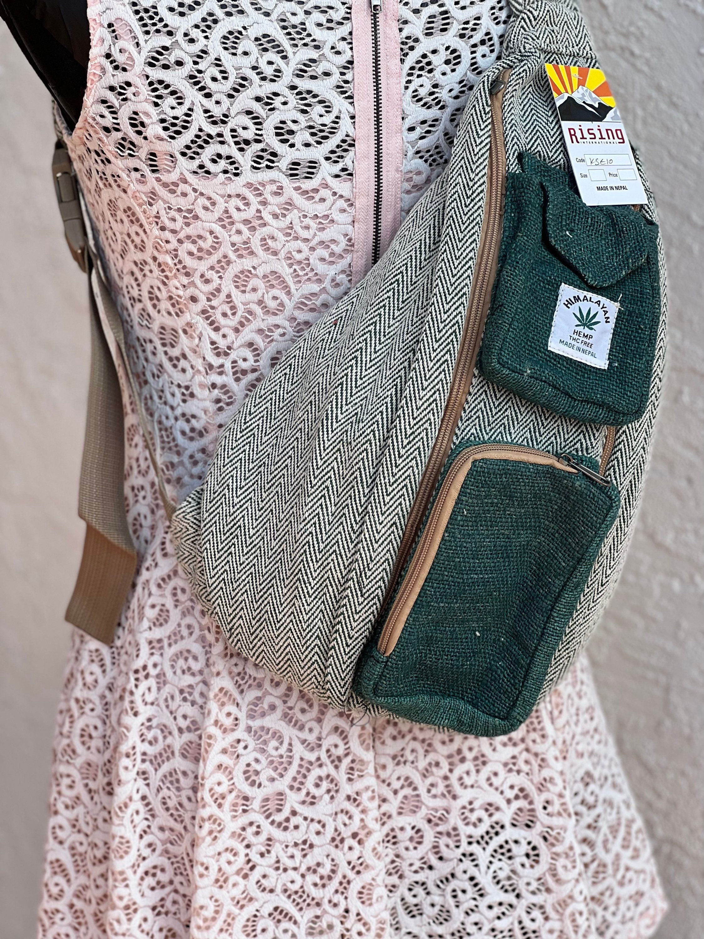 Hemp Side Bag,hippie Side Bag - Etsy