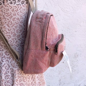 Mini Hemp Backpack,boho Mini Backpack - Etsy