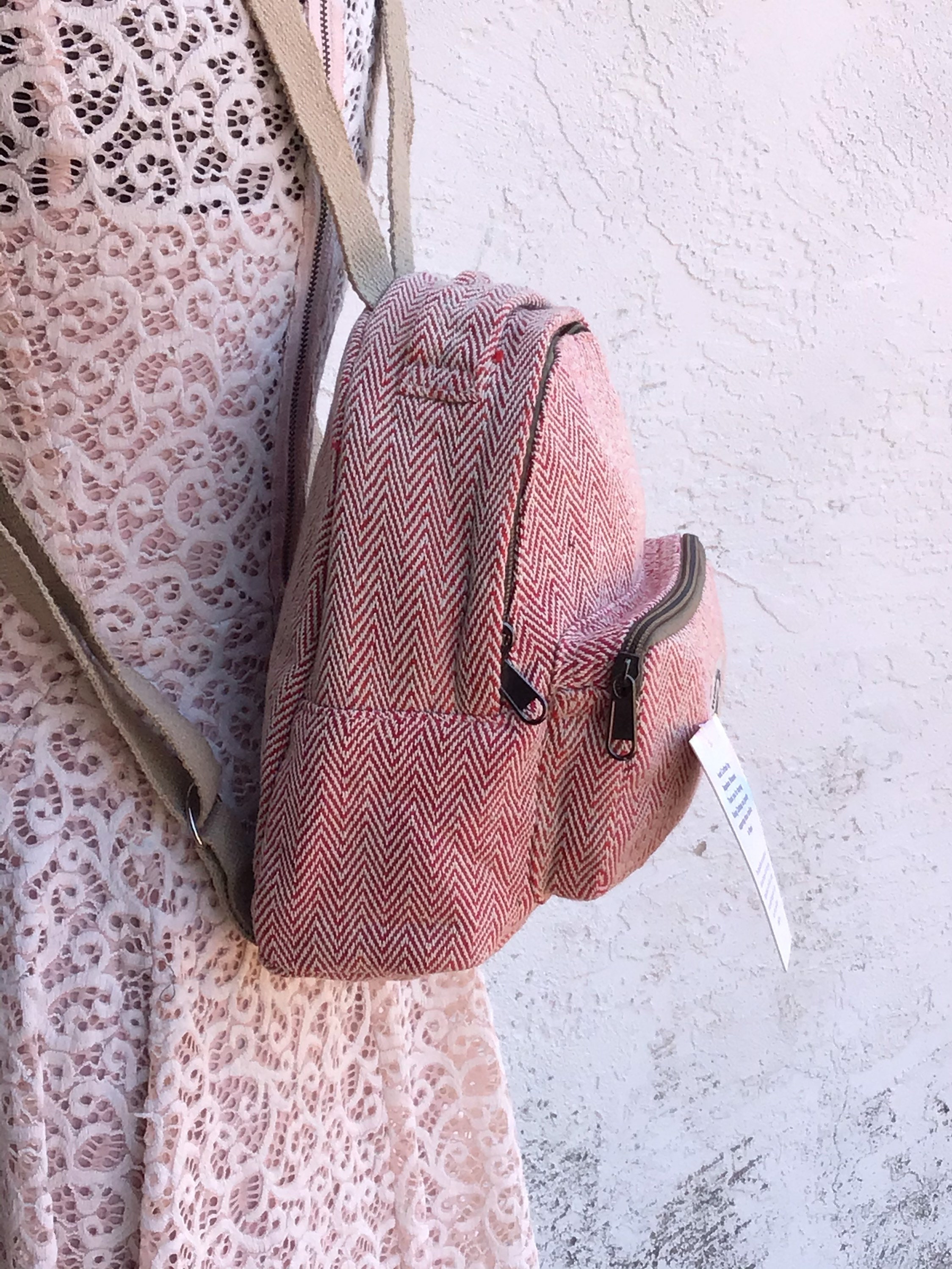 Mini Hemp Backpackboho Mini Backpack - Etsy