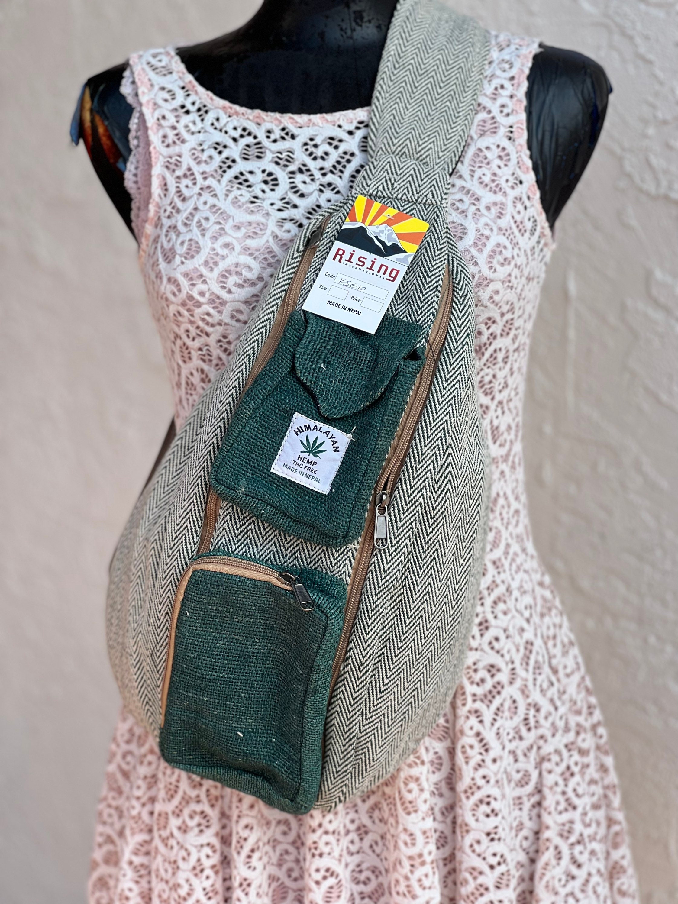 Hemp Side Bag,hippie Side Bag - Etsy