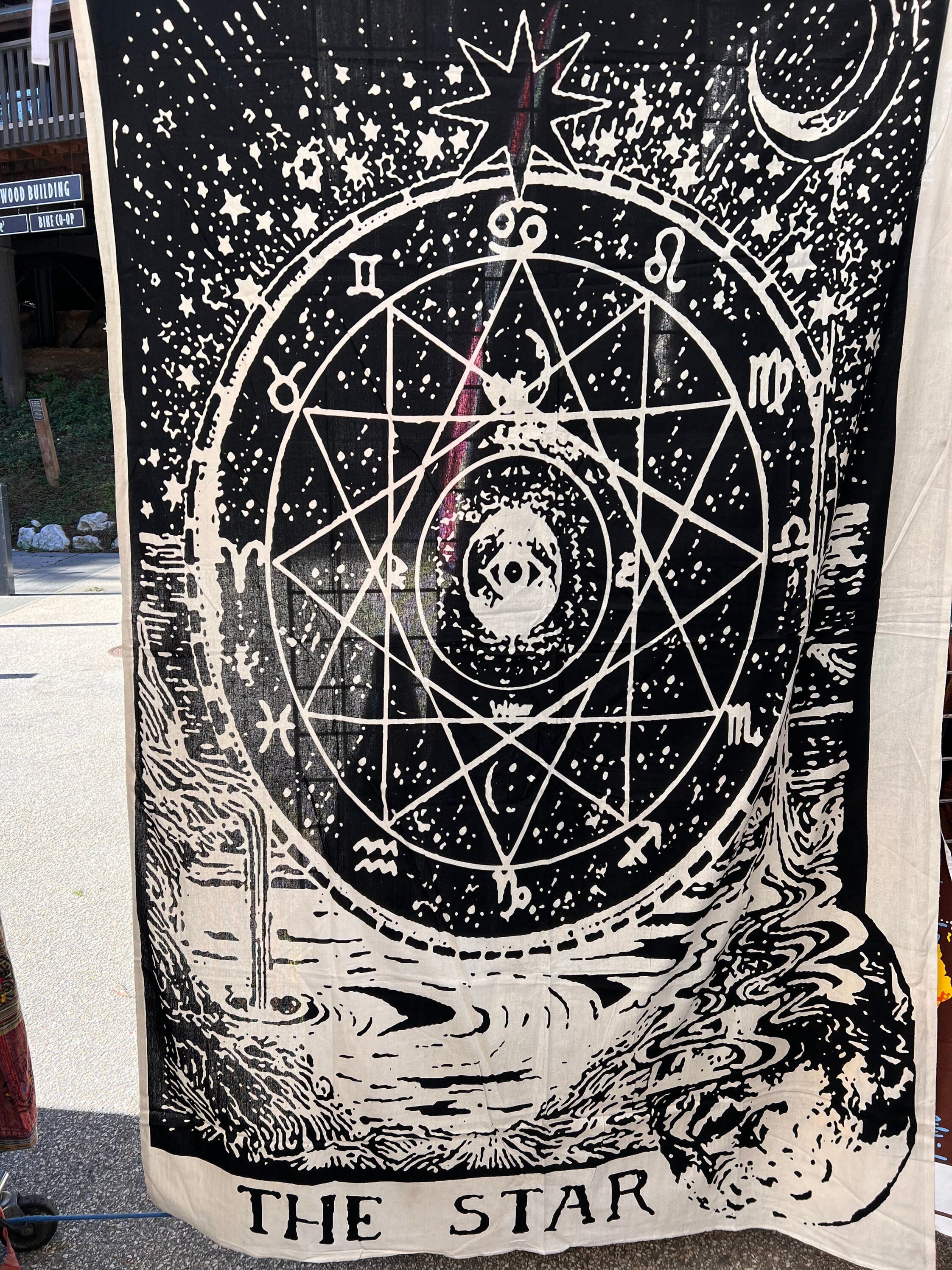 Tapestry Star Tarot Cardwall Decor54x84 Star Tarot Card - Etsy