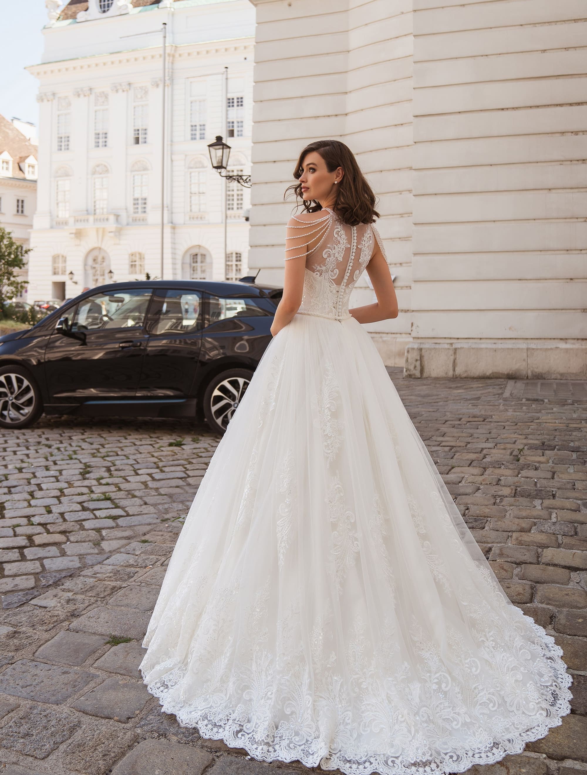 Lace Wedding Dress Long Wedding Dress Simple Style Dress | Etsy