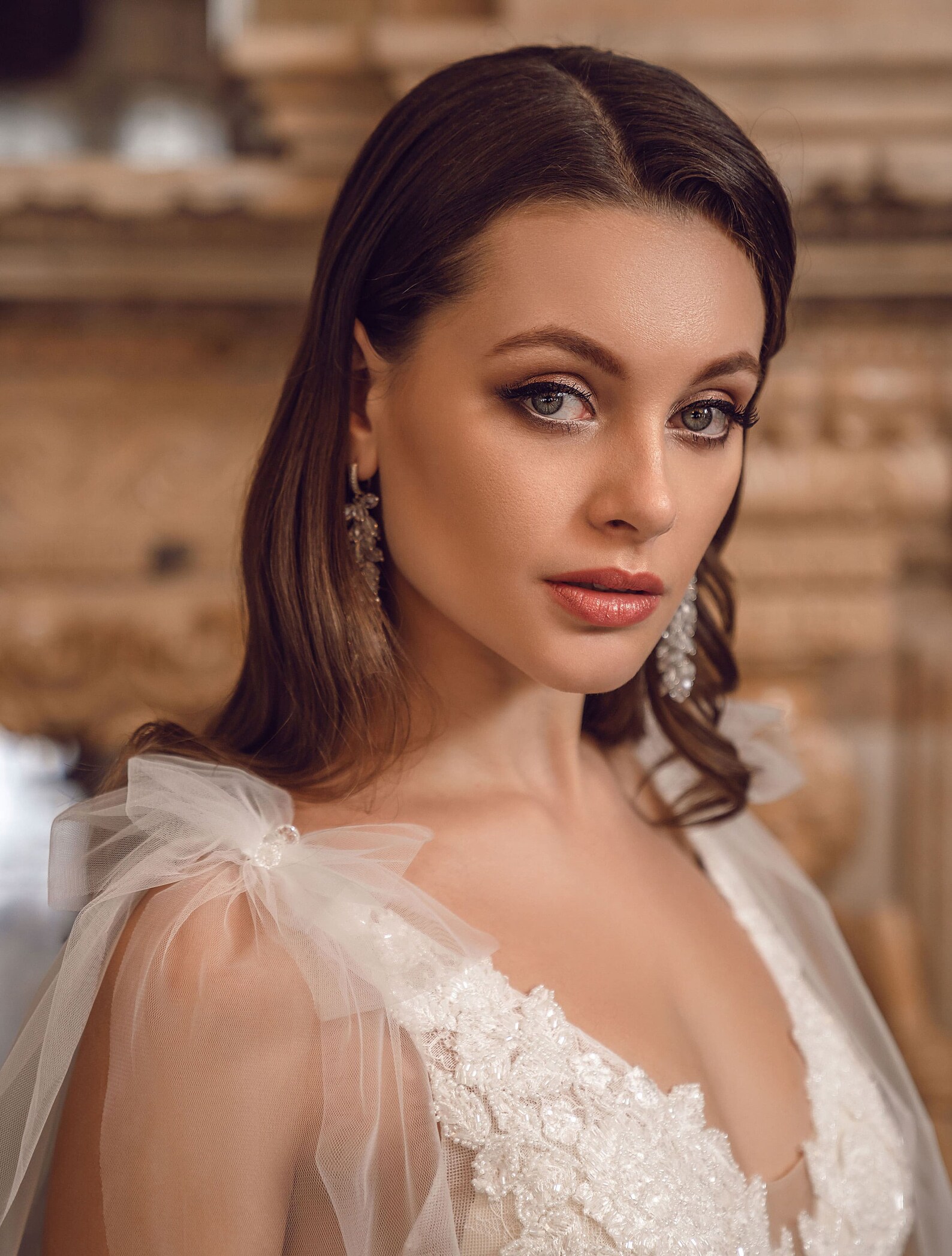 Light Dress With Neckline Custom Dress for Bridal Long - Etsy