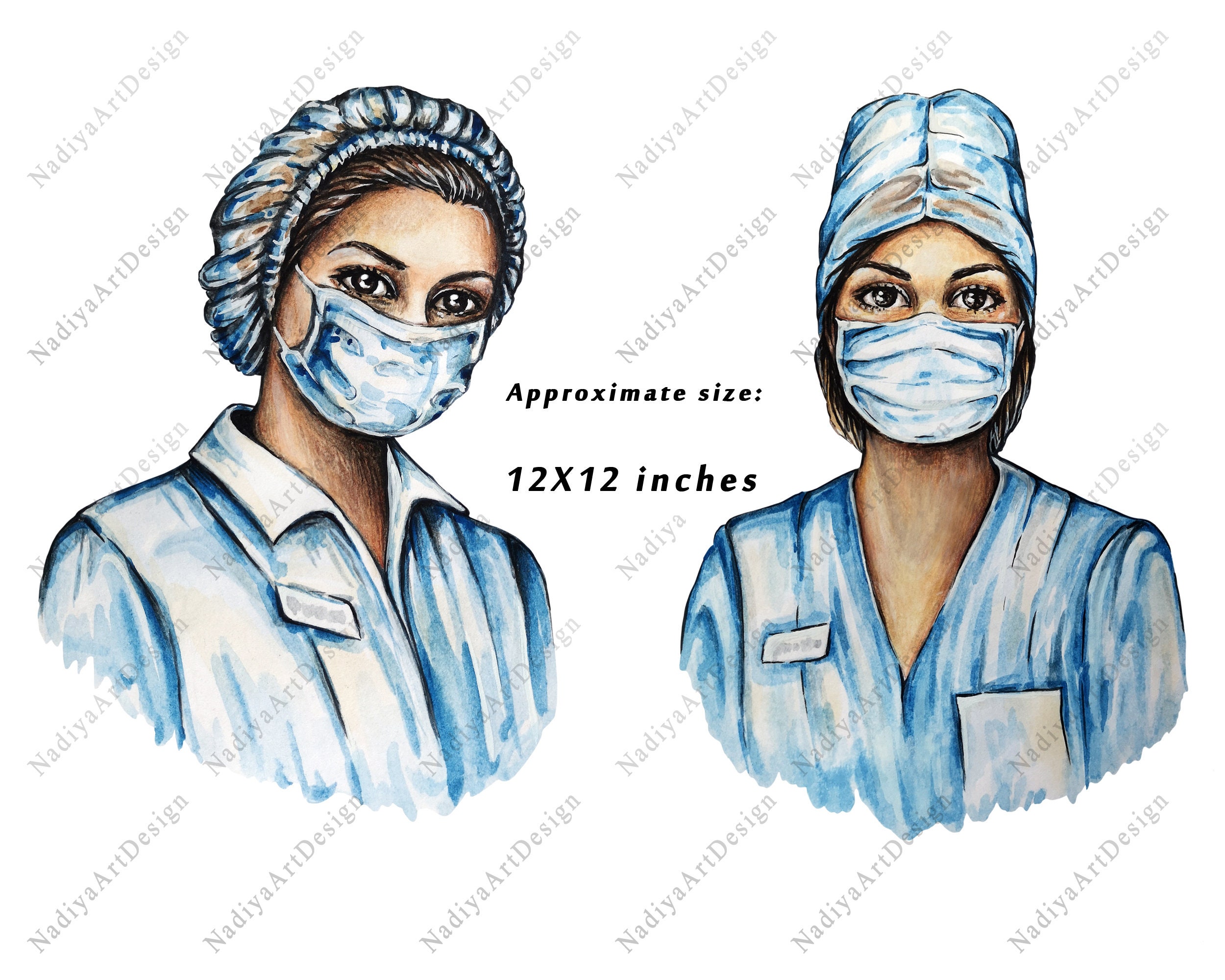 Viruses. Doctors. Doctors Clipart. Virus Clipart. Digital - Etsy